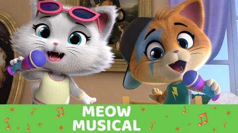 "Meow musical" song | Music | 44 Cats